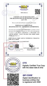 Reprint SSM Documents Online With CTC | MyData / E-Info